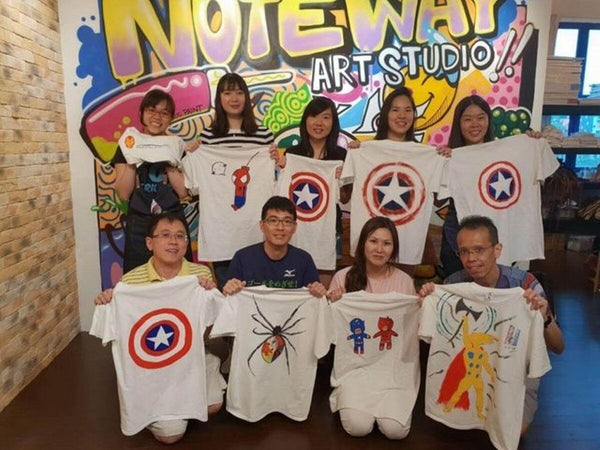 13 Painting Ideas for the Superhero Fans - Streaks n Strokes